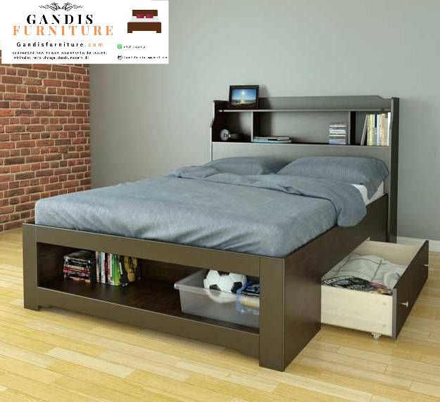 Dipan Laci 1 Dan Rak Kasur Gandis Furniture Jepara